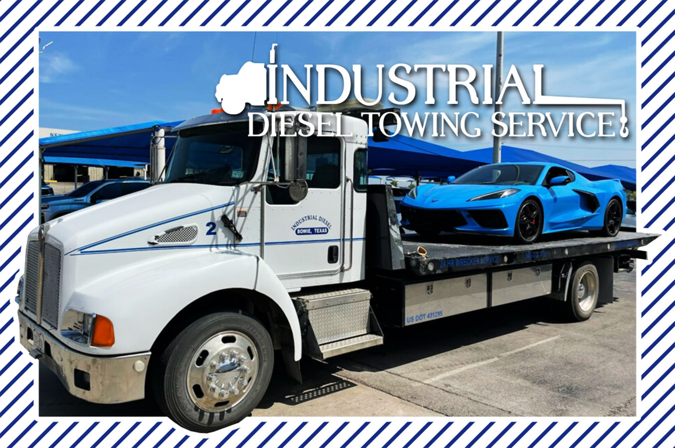 Towing in Bowie Texas | Industrial Diesel Towing Service